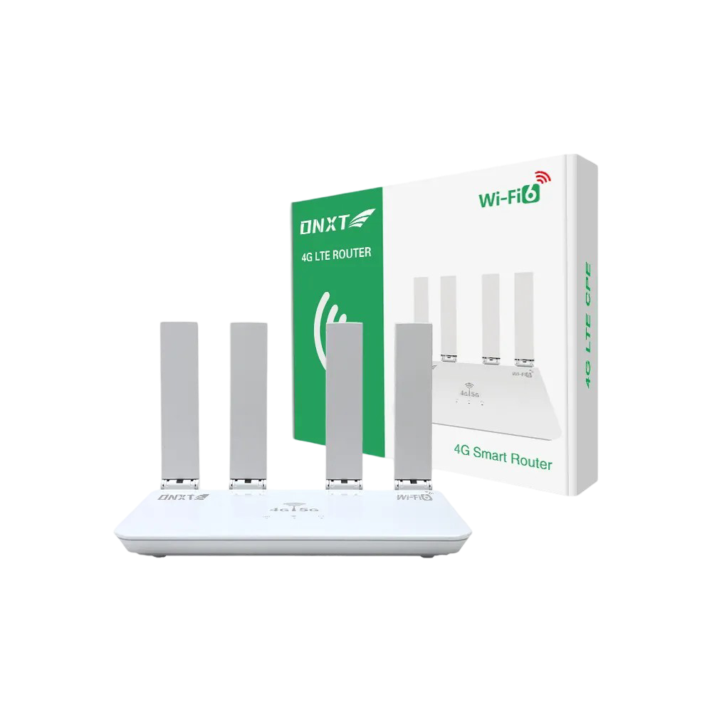 راوتر واي فاي 6 فور جي LTE من DNXT - DNXT WiFi 6 4G LTE Router – TechGigz Store